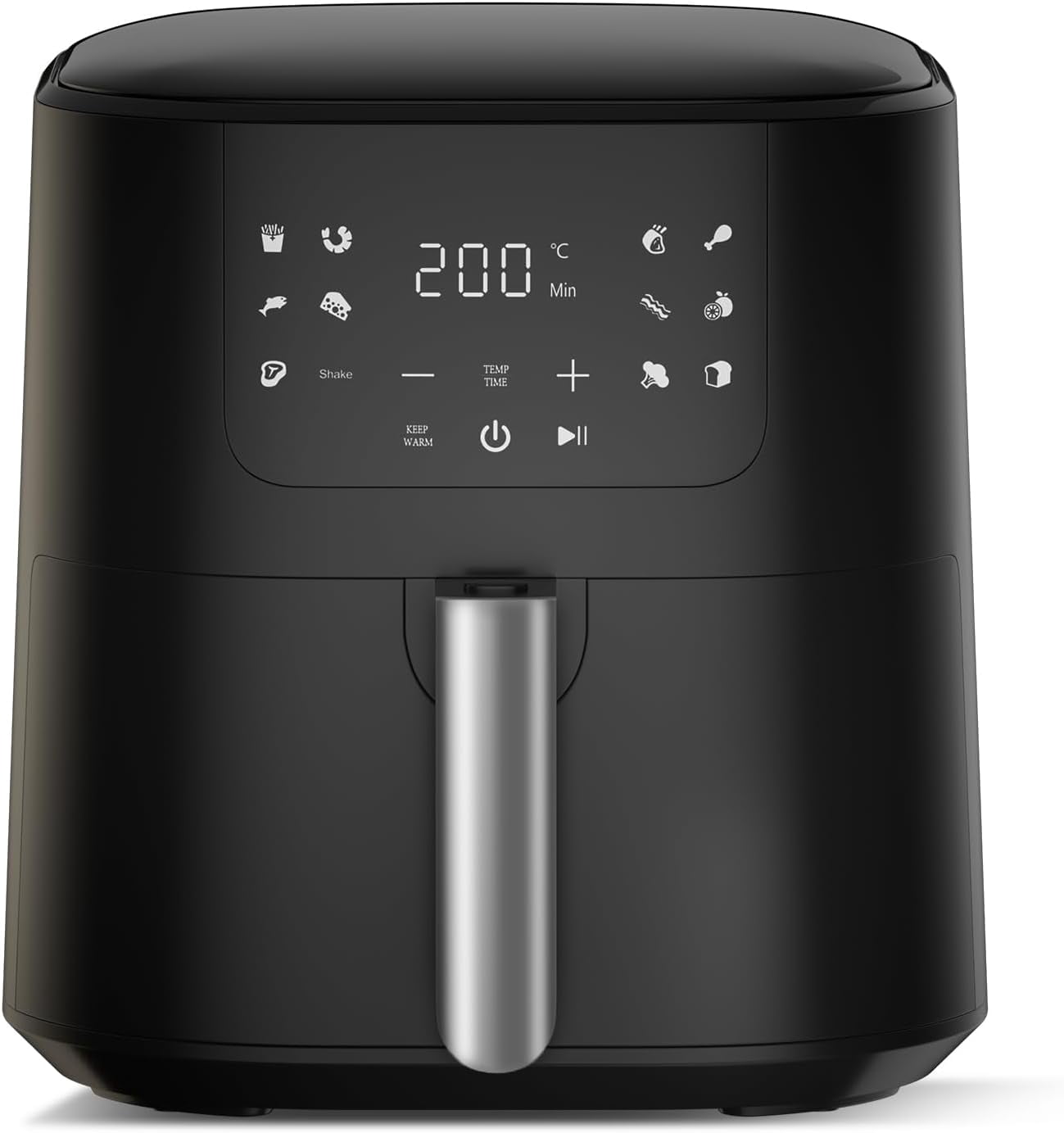 5 QT Compact Airfryer for Quick & Easy Meals in Minutes, 180°- 450°F ...