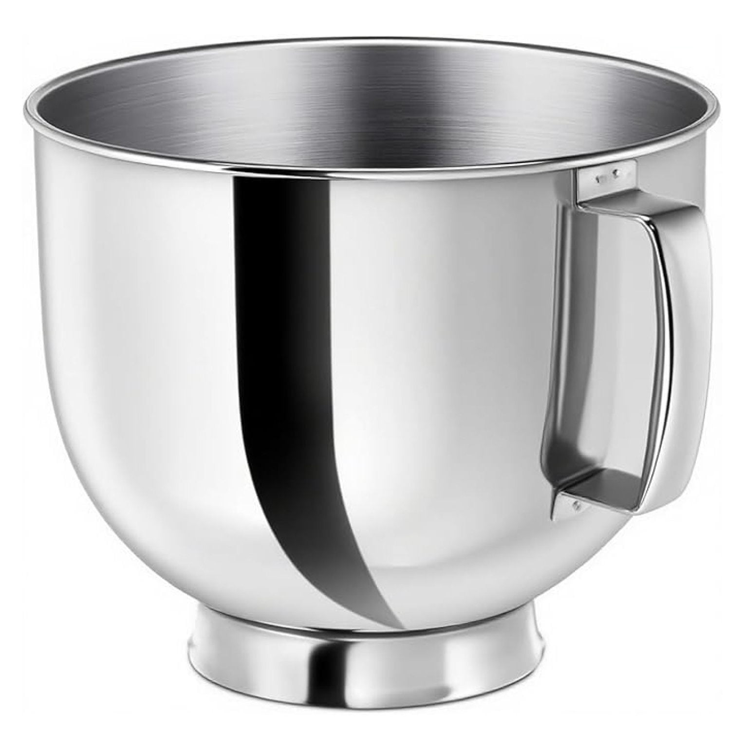 5 QT Stainless Steel Mixer Bowl Compatible With -Head Stand Mixers 5 ...