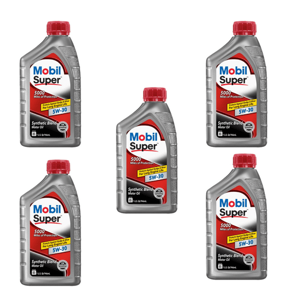 Mobil 1 5W-30 Oil in Mobil 1 Oil - Walmart.com