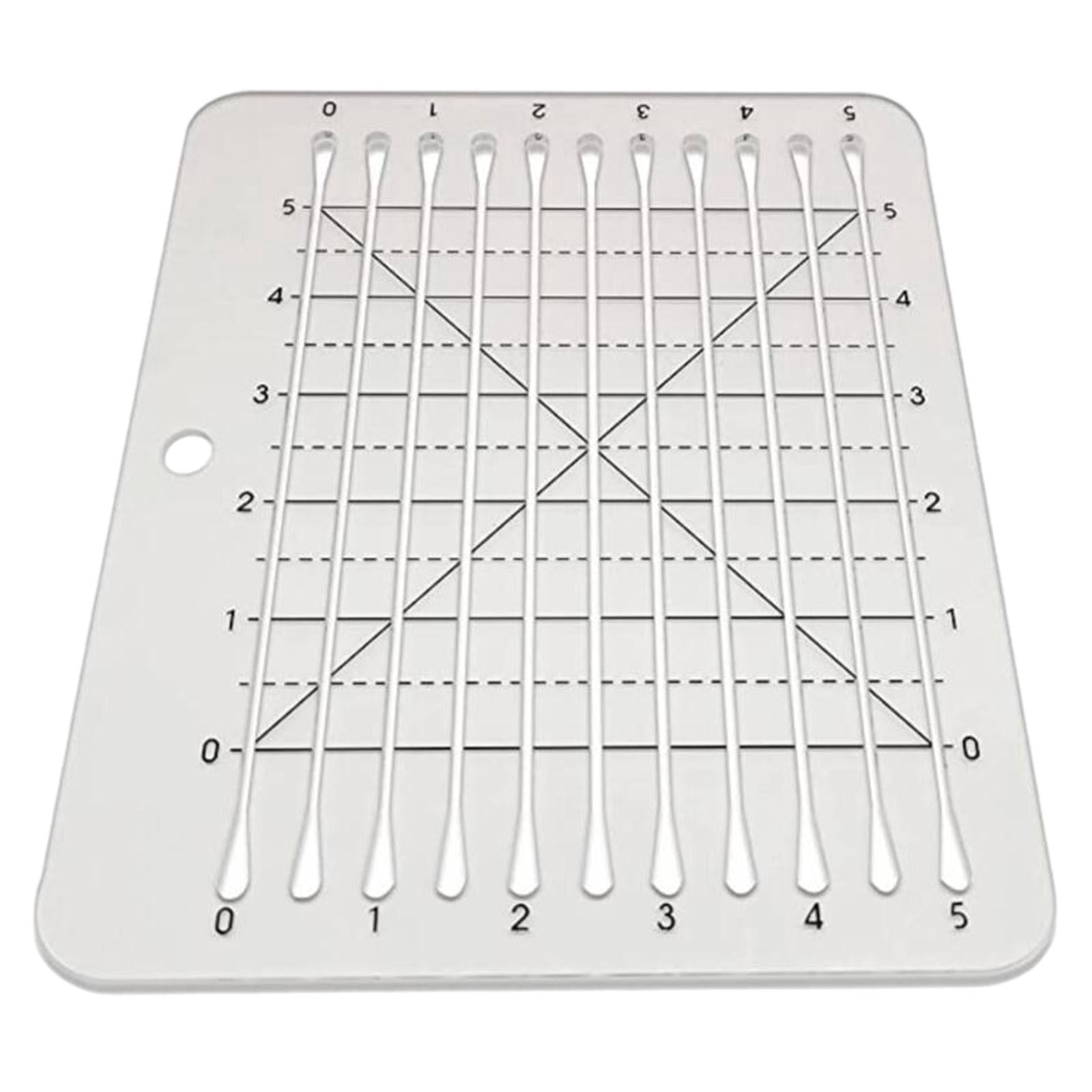 5 Quilting Ruler Template Patchwork Stencils Square Sewing Ruler ...