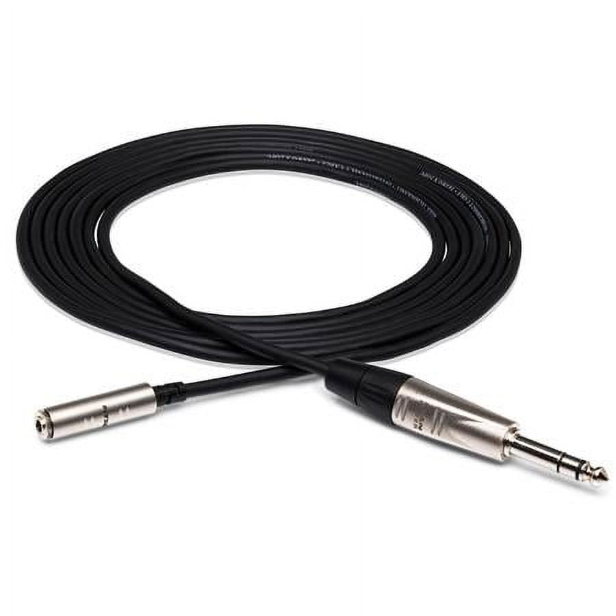 5' REAN 3.5mm TRS Female to 1/4" TRS Male Pro Headphones Adapter Cable ...