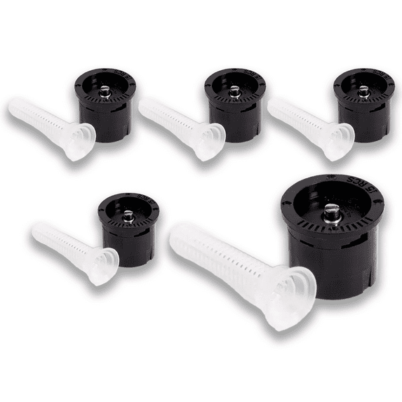(5) Rain Bird 15RCS MPR Nozzle 15' Radius Right Corner Strip Spray ...