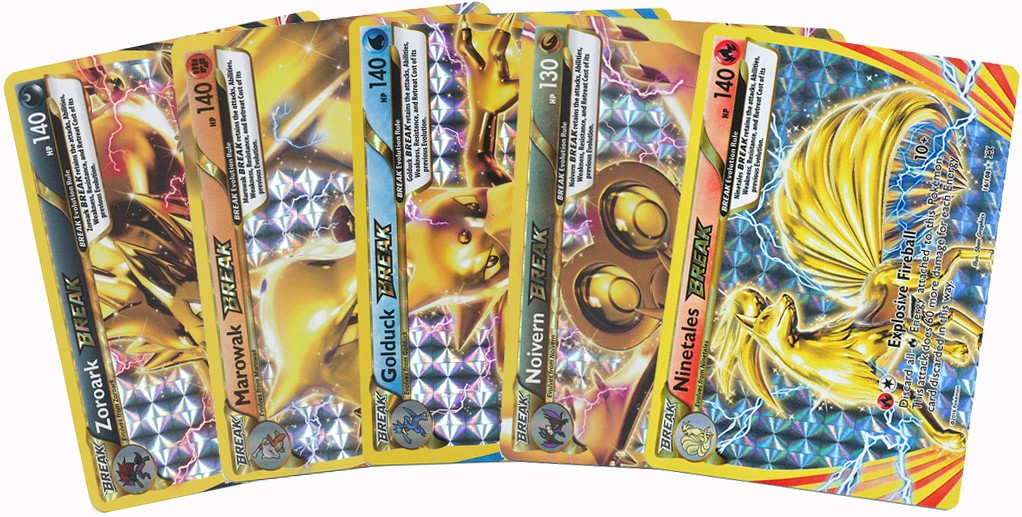5 Random Pokemon Break Rare Cards! No Duplication! - Walmart.com
