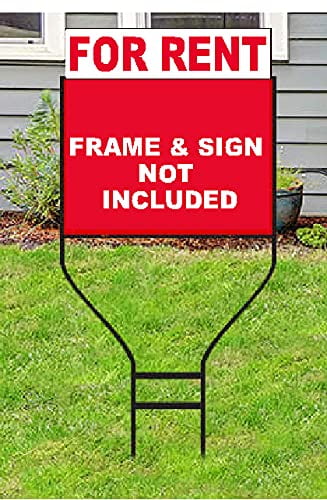 5 Real Estate Sign Riders, 5 Pack Premium Metal Sign Rider 24" x 6 ...