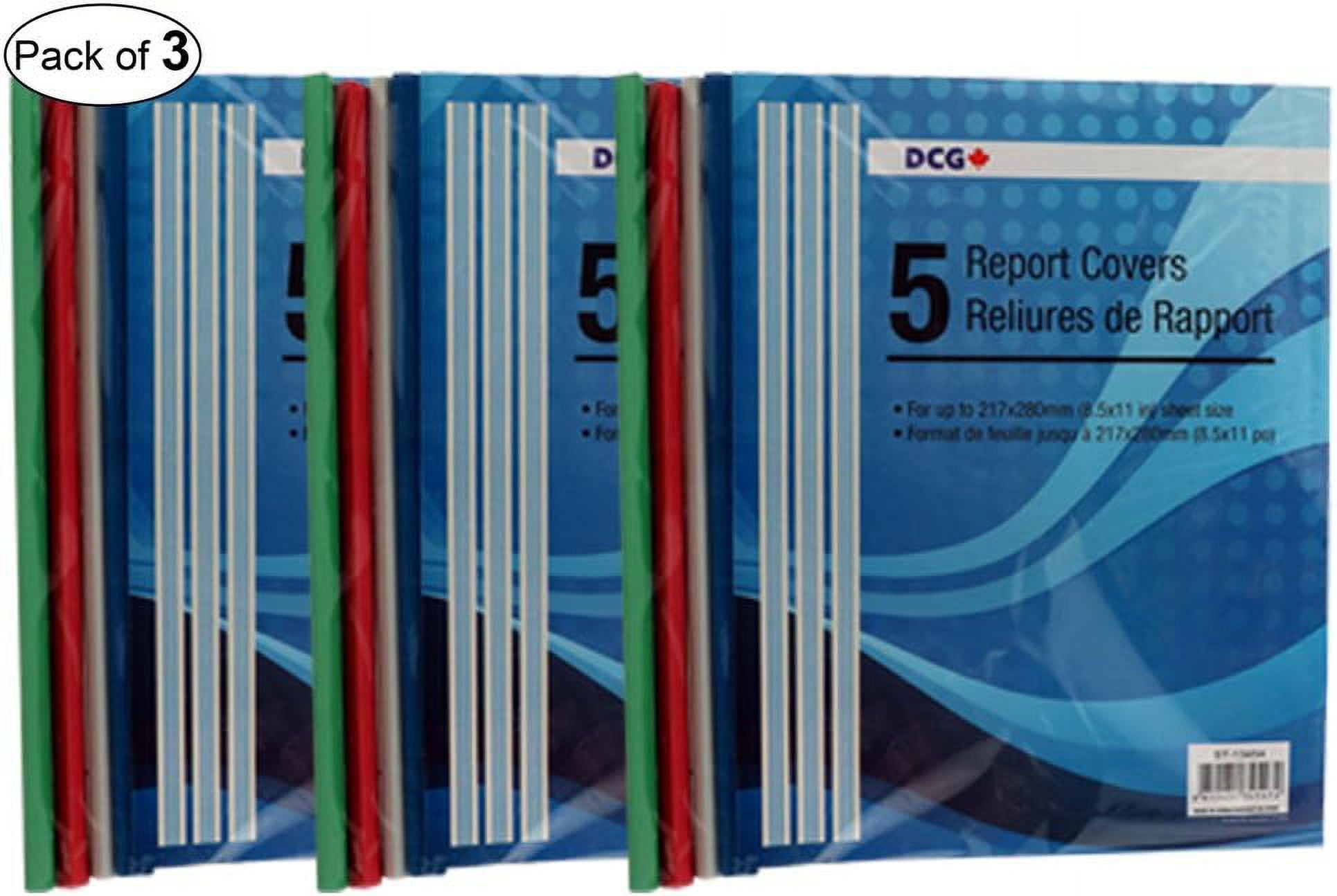 5 Report Covers (Pack of 3) - Walmart.com