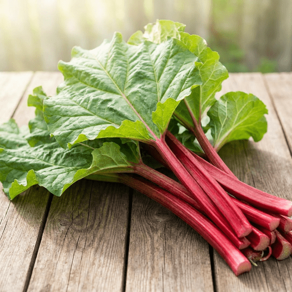 5 Rhubarb Roots for Planting, Perennial Rhubarb Bare Root Plants for ...