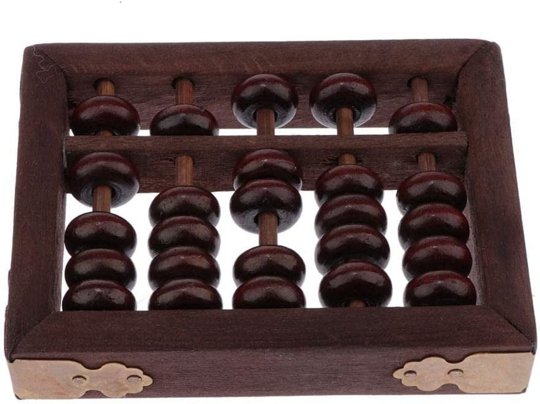 5 Rods Chinese Abacus Calculator Counting for Children Math - Walmart.com