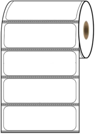 5 Rolls 3"×1" Direct Thermal Labels: Compatible with ZEBRA printers ...