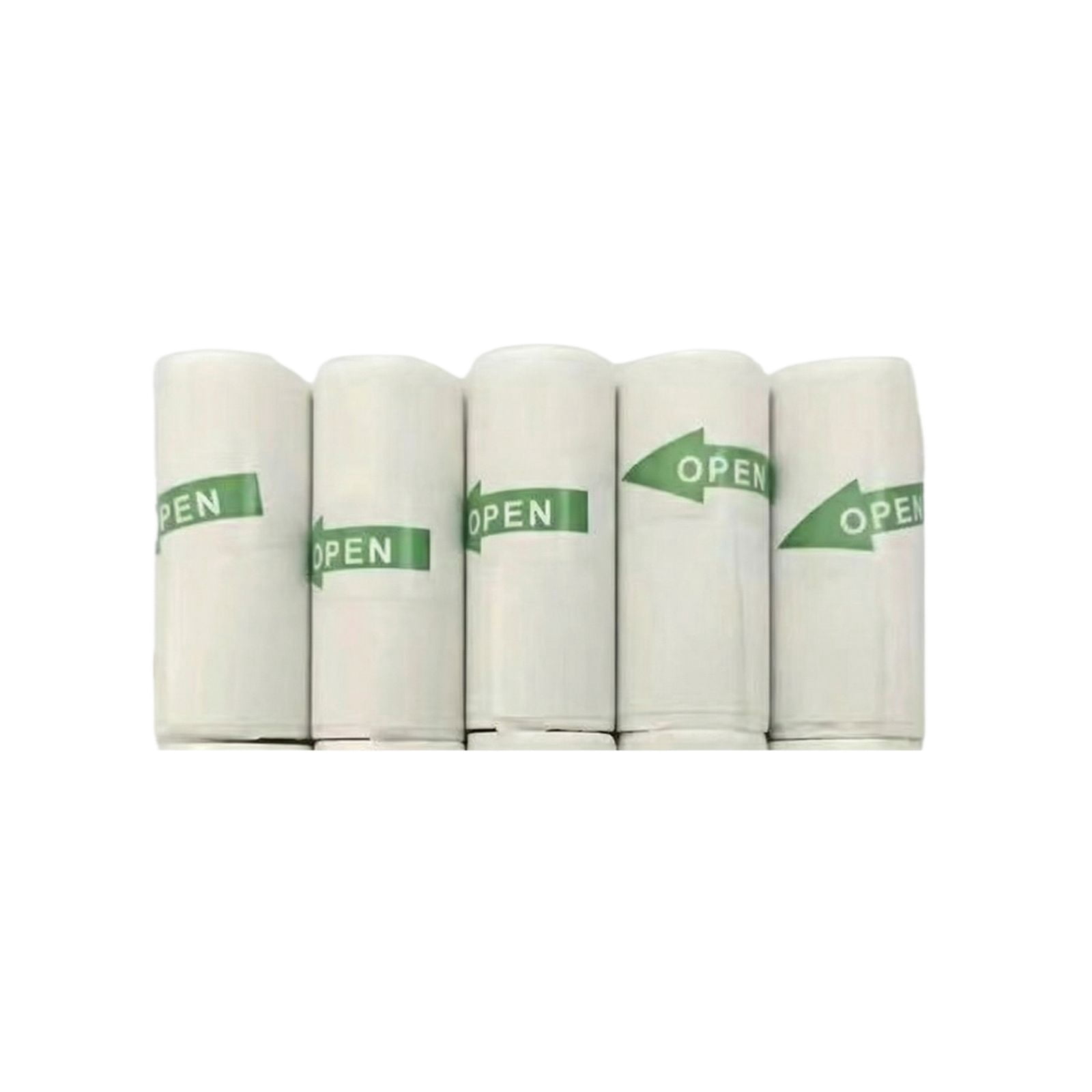 5 Rolls Adhesive Sticker Labels - Strong Sticky Backing, Easy Tear-Off ...