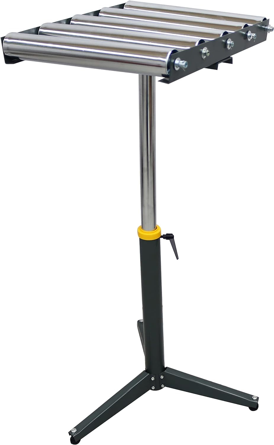 5 Rolls Adjustable Conveyor Roller Table 250LBS Roller Table Conveyors ...