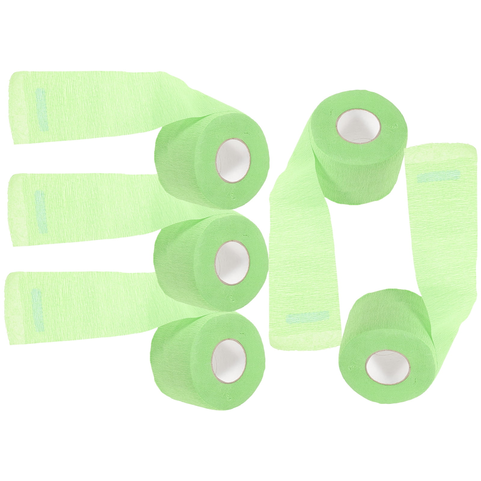 5 Rolls Anti-breakage Barber Neck Strip Barber Neck Paper Neck Strips ...