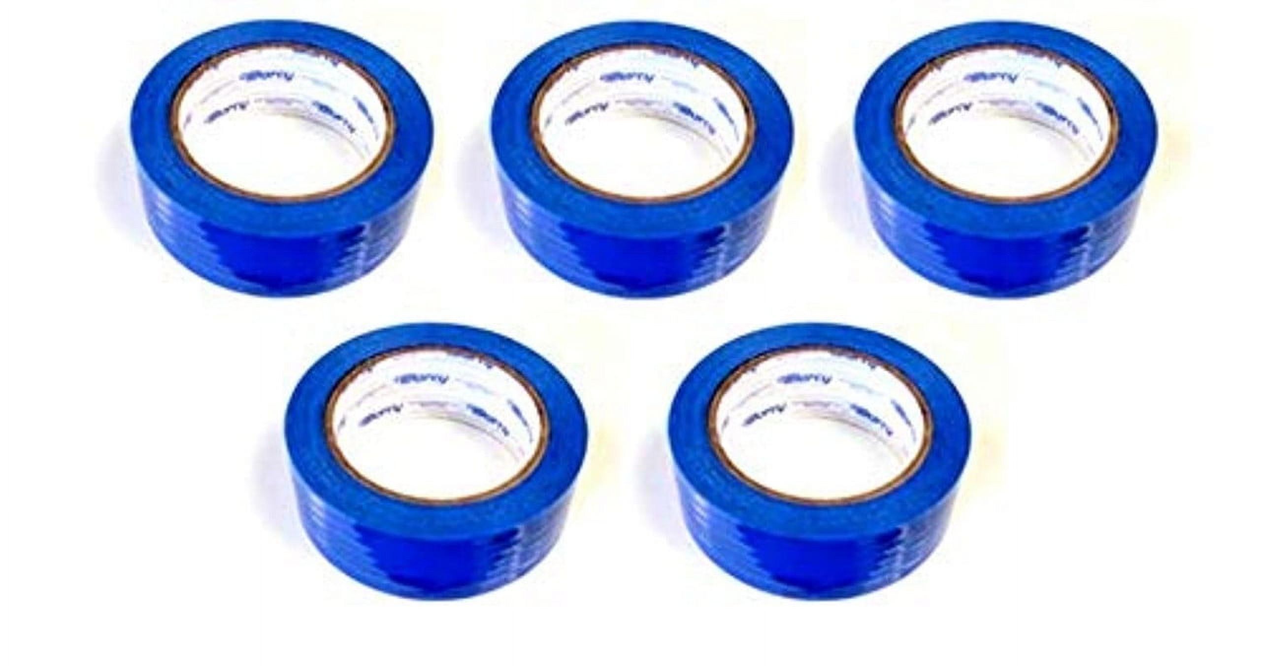 5 Rolls Auto Glass Securing Tape 1.5" x 108' Blue 24-Hour Message ...