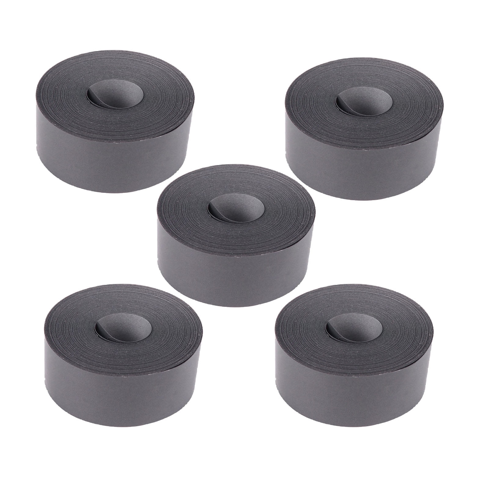 5 Rolls Black Reflective Fabric Safty Strip Safety Sew On Reflective ...