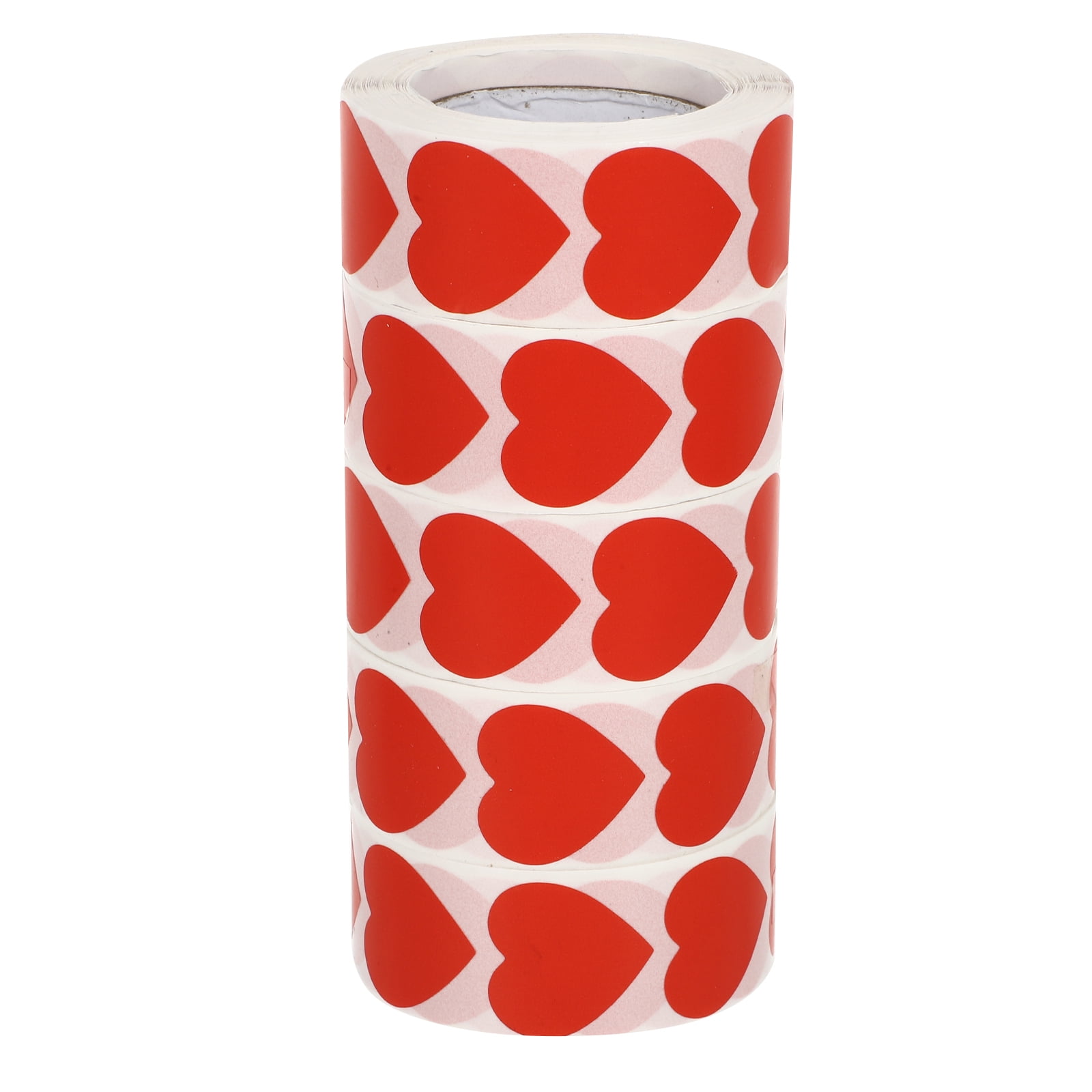 5 Rolls Cards Love Sticker Gift Box Decoration Sealing Stickers ...