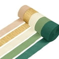 5 Rolls Crepe Paper Streamers, Boriyuan 5 Colors Crepe Paper Craft ...