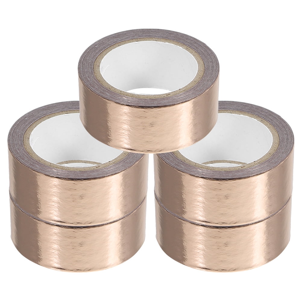 5 Rolls Decorative Tape Foil Washi Aesthetic Colored Duct ...