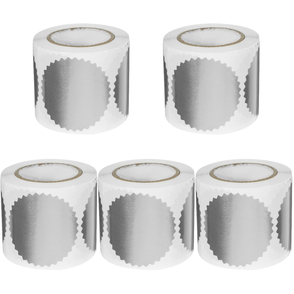 5 Rolls Envelope Stamp Sticker Labels Stickers Applique Small Security ...