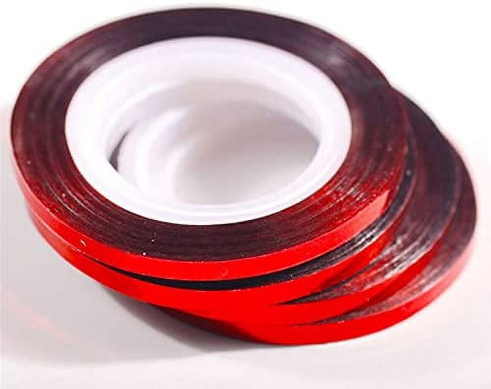 5 Rolls Glitter Nail Art Striping Tape Lines Width 3mm-Striping Tape ...