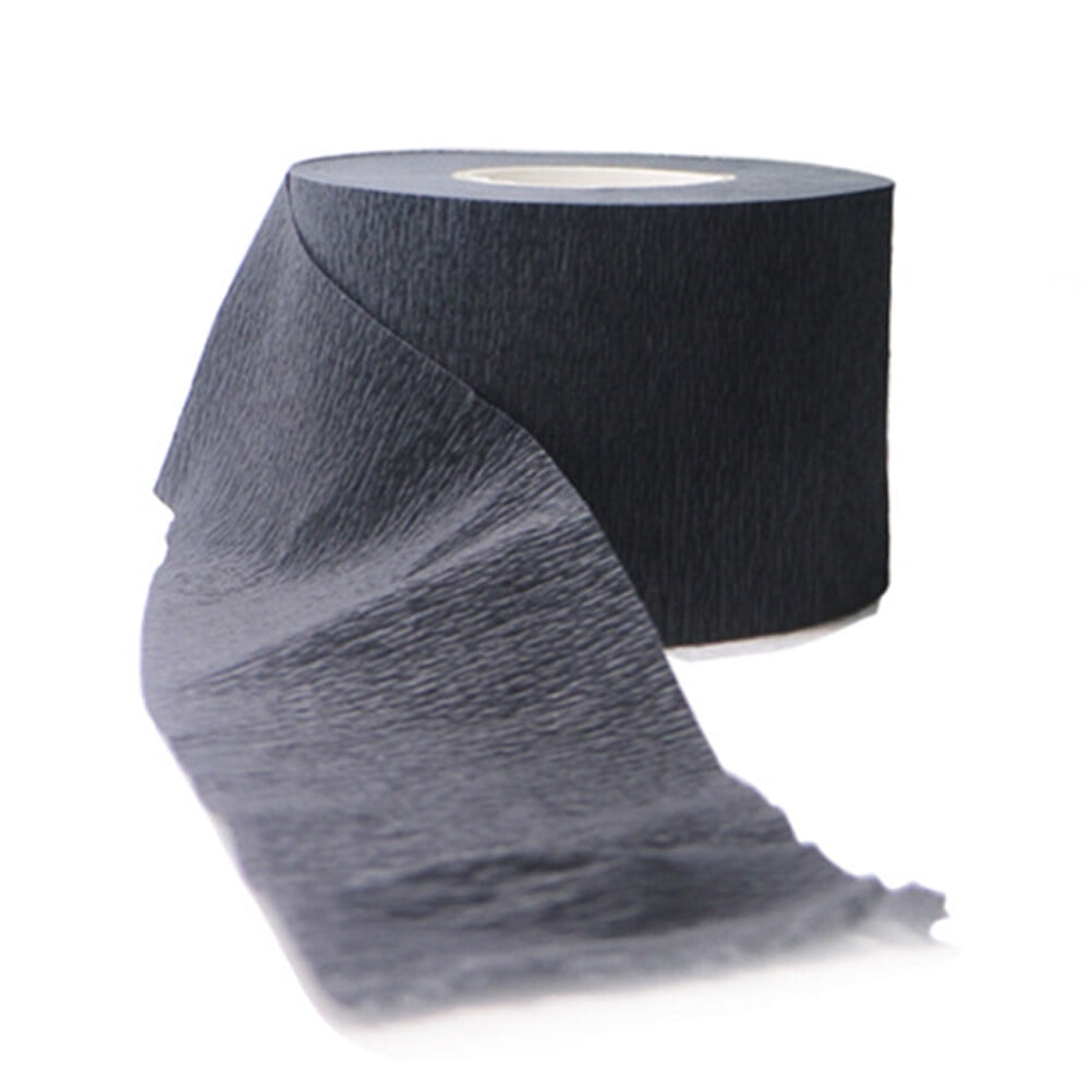 MLINS Disposable Black Neck Wrap for Haircutting Use High Quality Paper ...