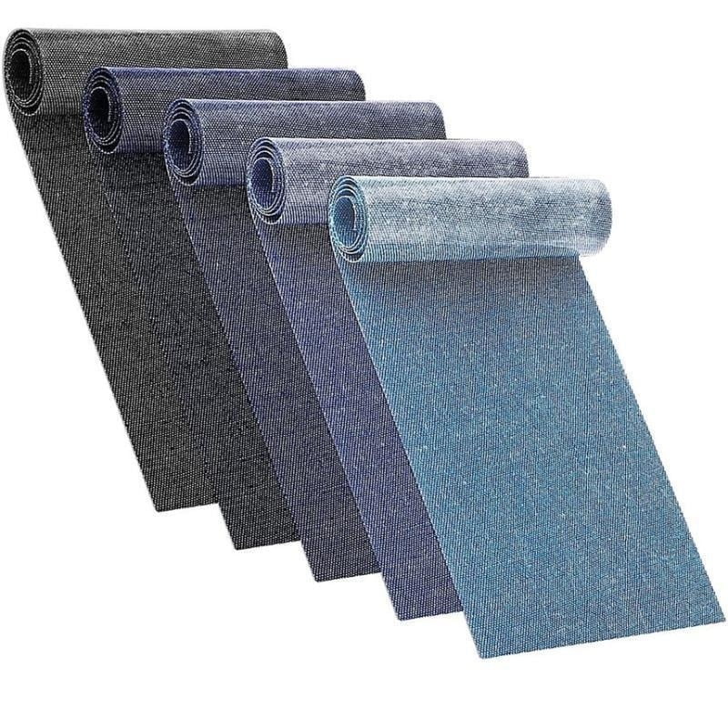 5 Rolls Jeans Denim Patches Fabric Patch Iron-on Patches Sewing on ...