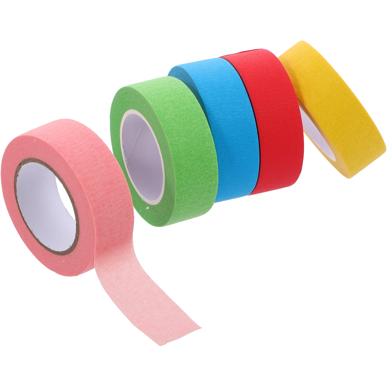 5 Rolls Masking Tape Colored Maskinng Tape Colorful Tape Colorful Duct ...