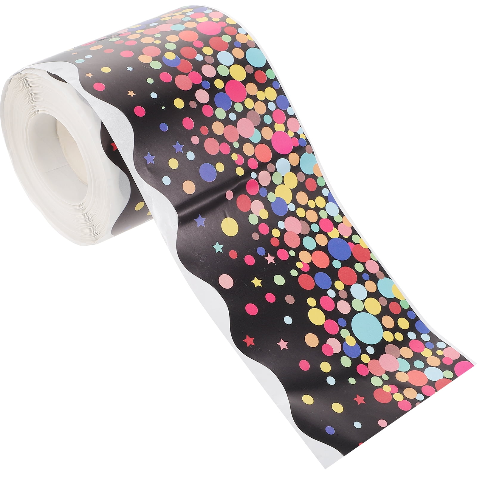 5 Rolls Message Wavy Edge Sticker Bulletin Board Border Office Decor ...