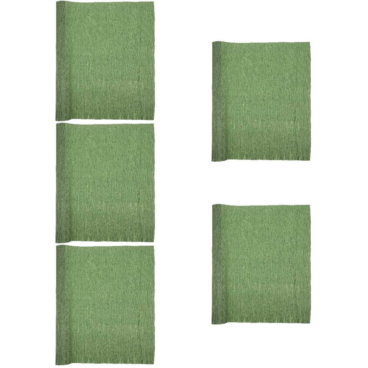 5 Rolls Packing Paper Floral Crepe Paper Wedding Crepe Paper Crape ...