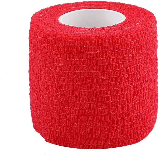 5 Rolls Self Adhesive Bandage, First Aid Waterproof Self Adherent Wrap ...