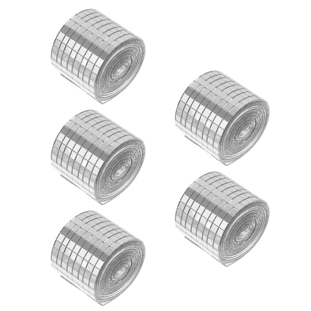 5 Rolls Self-adhesive Mosaic Stickers Strips Tile Tiles Floor Toddler ...