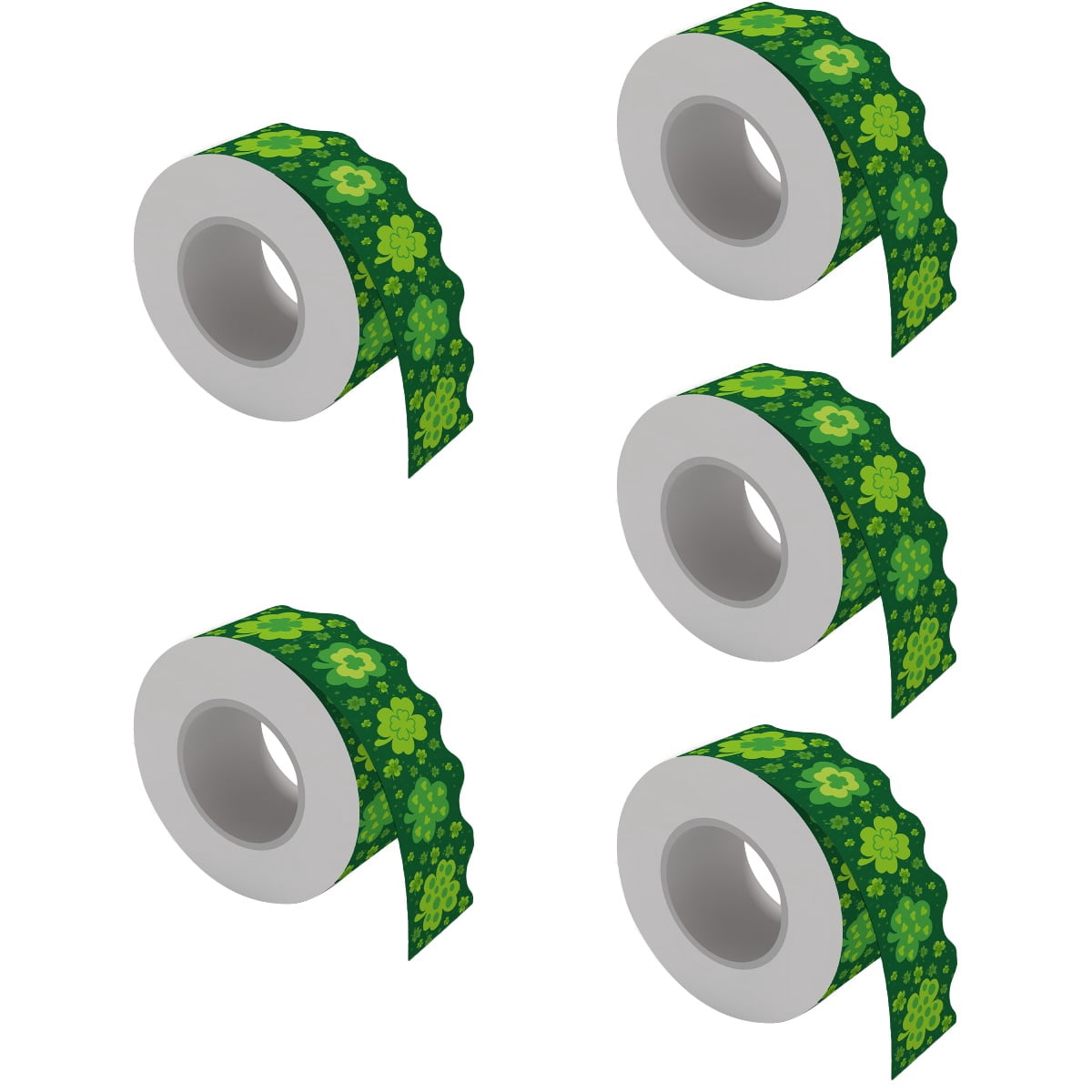 5 Rolls Spring Classroom Decorations Banner Green Border Bulletin Board ...