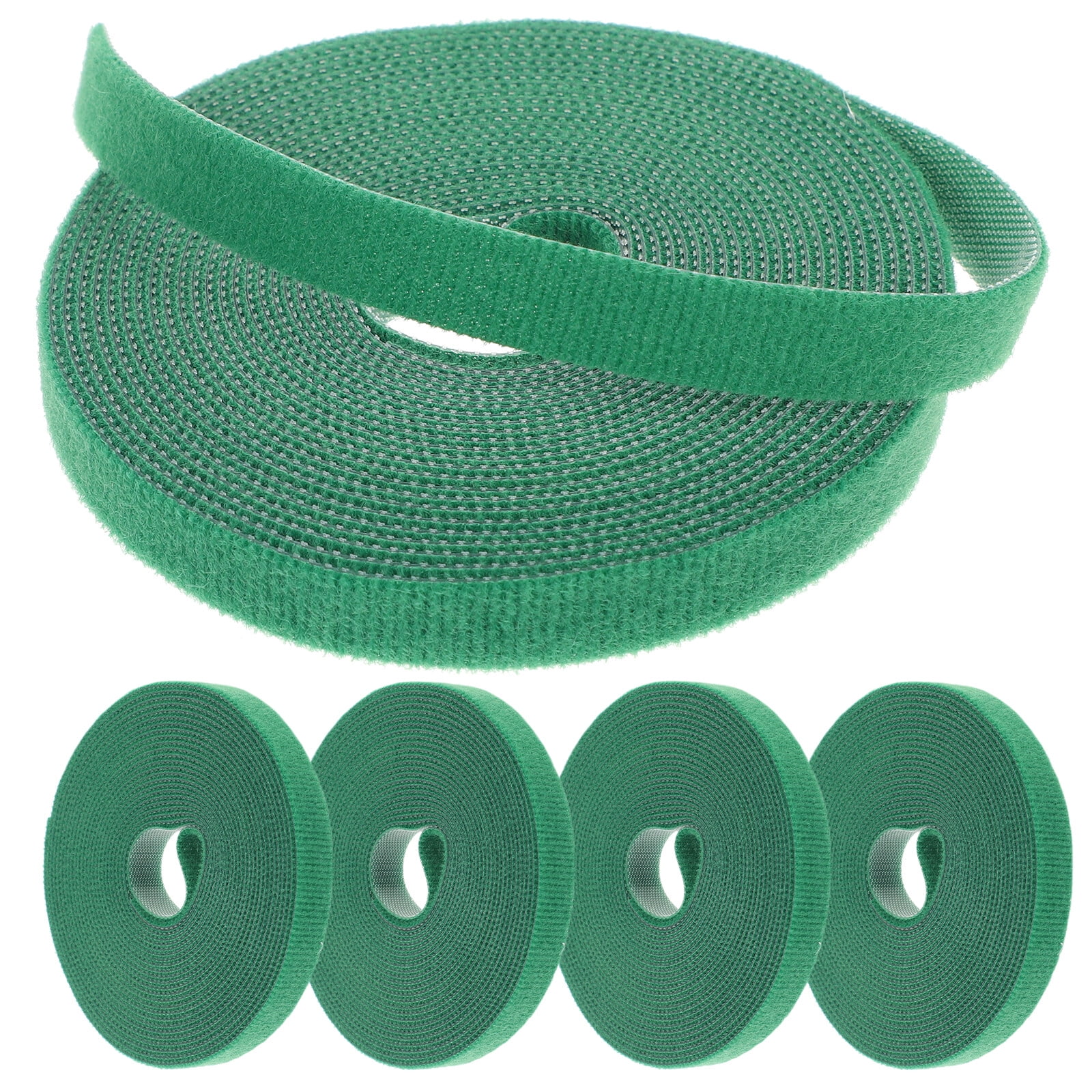5 Rolls of Hook and Loop Tape Roll Self Adhesive Cable Management Tape ...