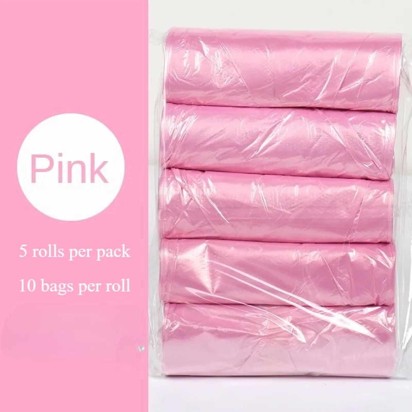 5 Rolls/pack Household Disposable Trash Pouch Small Trash Bags Kitchen ...