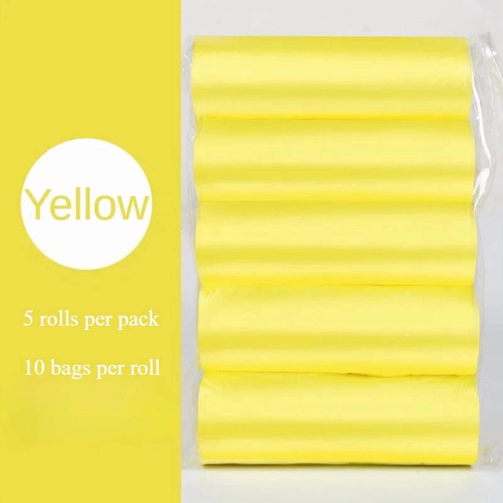 5 Rolls/pack Household Disposable Trash Pouch Small Trash Bags Kitchen ...