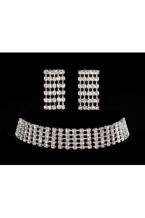 Rhinestone Choker