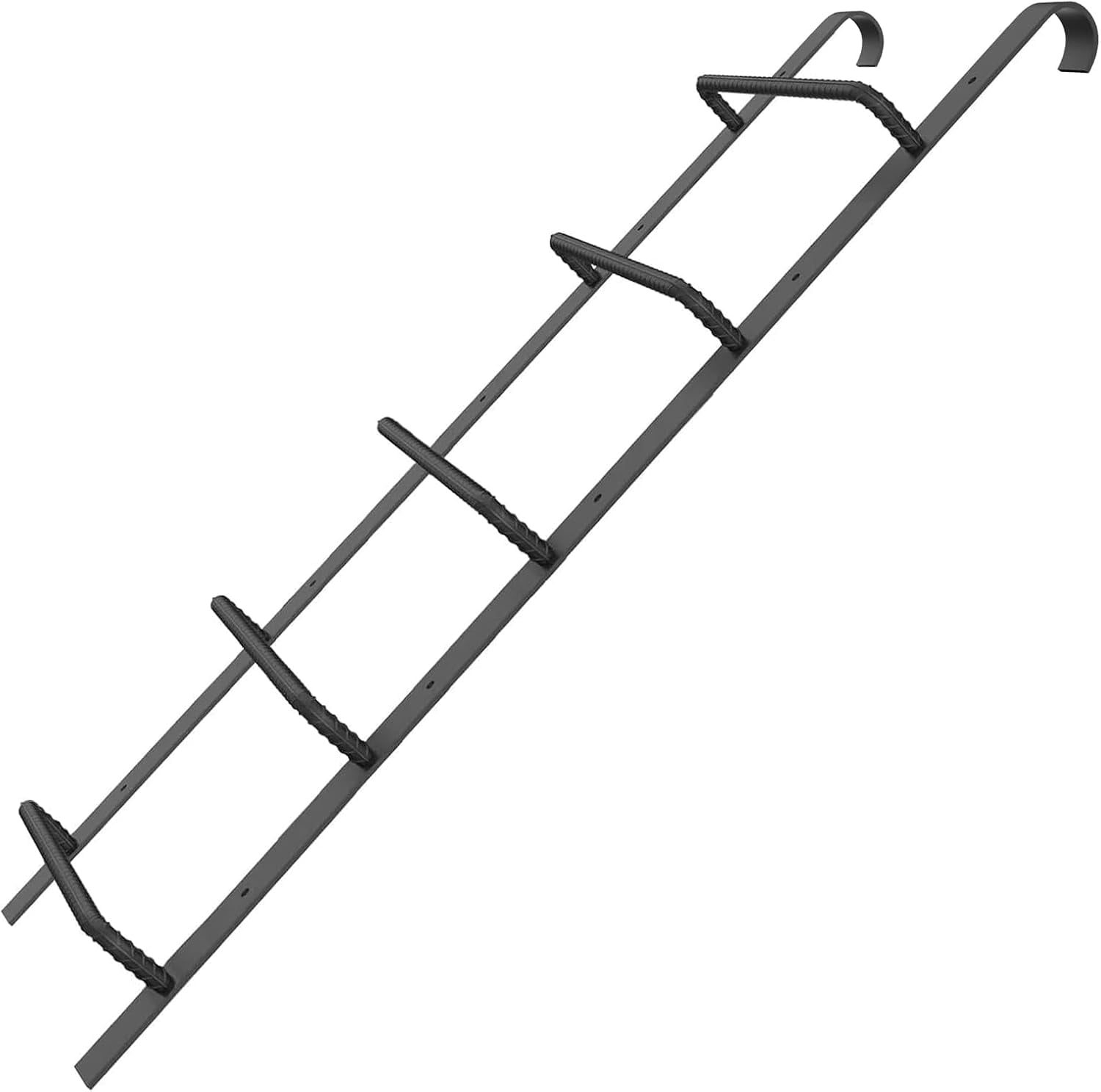 5-Rung Window Well Ladder, Heavy Duty Steel Basement Egress Ladder ...