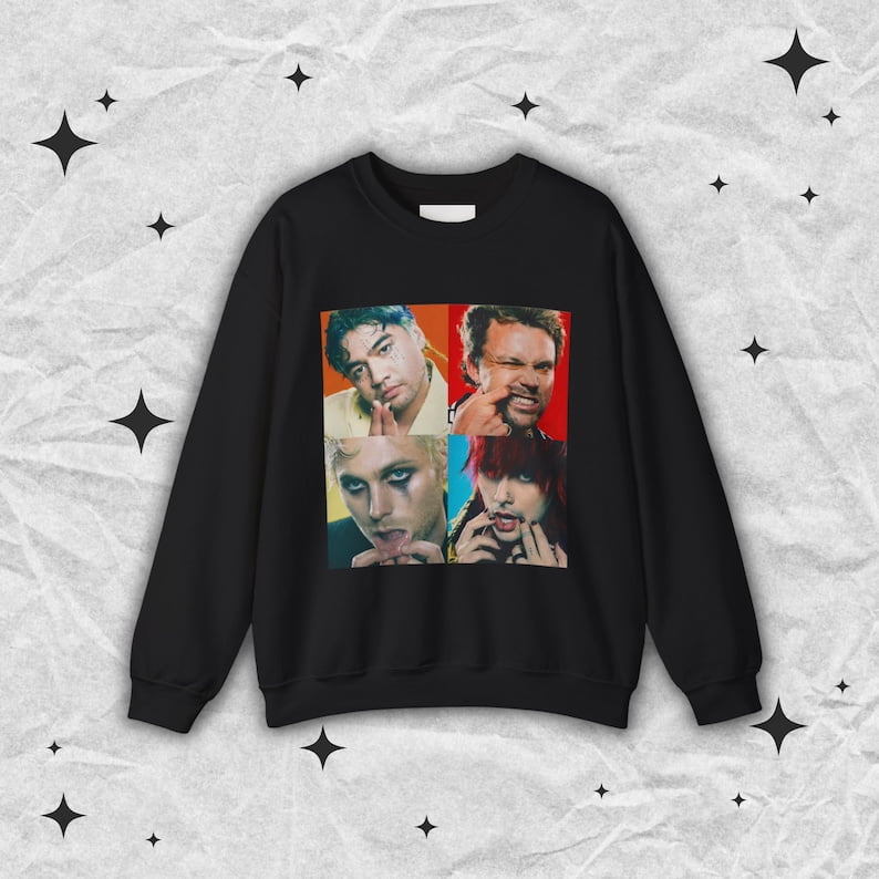 5.S.O.S 5 Se.conds of Sum.mer Pop Rock Band Face Collage Style Music ...