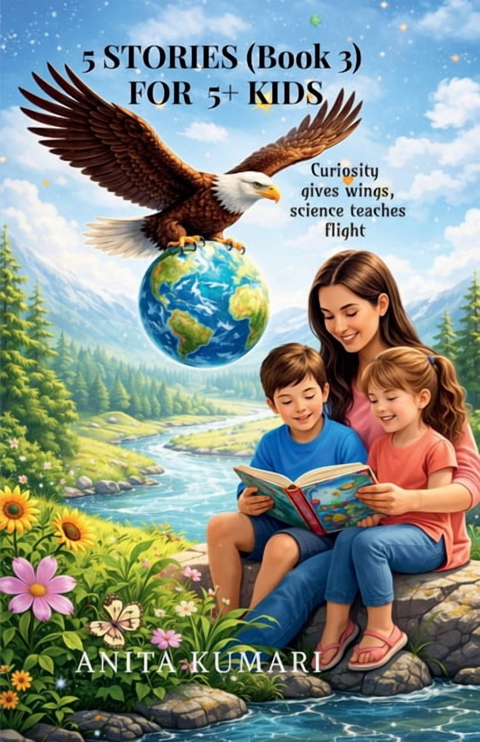 5 STORIES (Book 3) FOR 5+ KIDS: Curiosity gives wings, science teaches ...