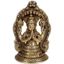 Brass Virat Roop of Lord Vishnu Statue 3186g, Large Vishnu Krishna Idol ...