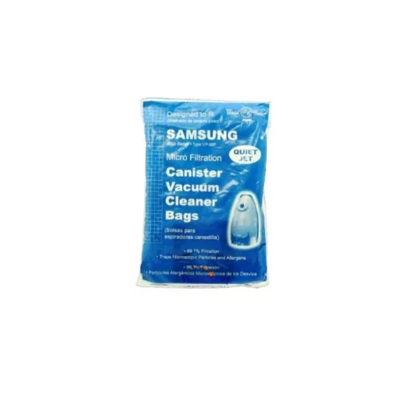 5 Samsung Micro Vacuum Bags-Repl, 9000 Canister, Part 94-2425-01, Qty ...