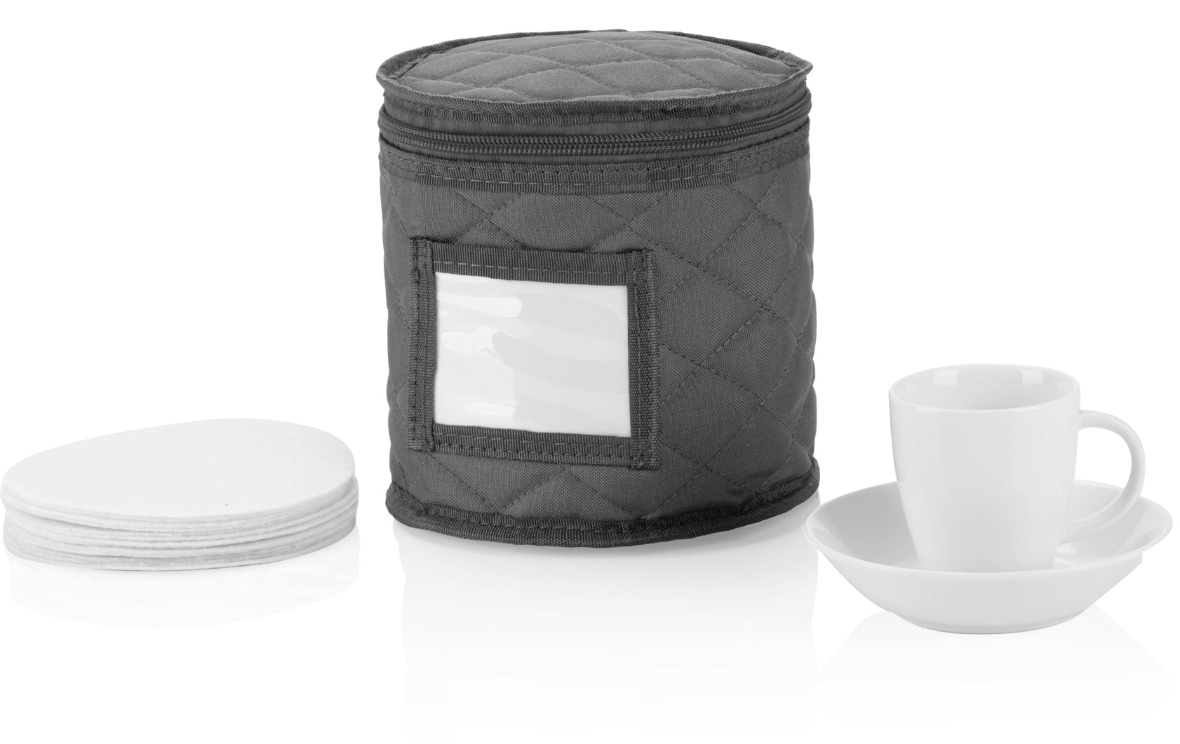 5" Saucer Storage Case - China Storage Container - Stackable With ...