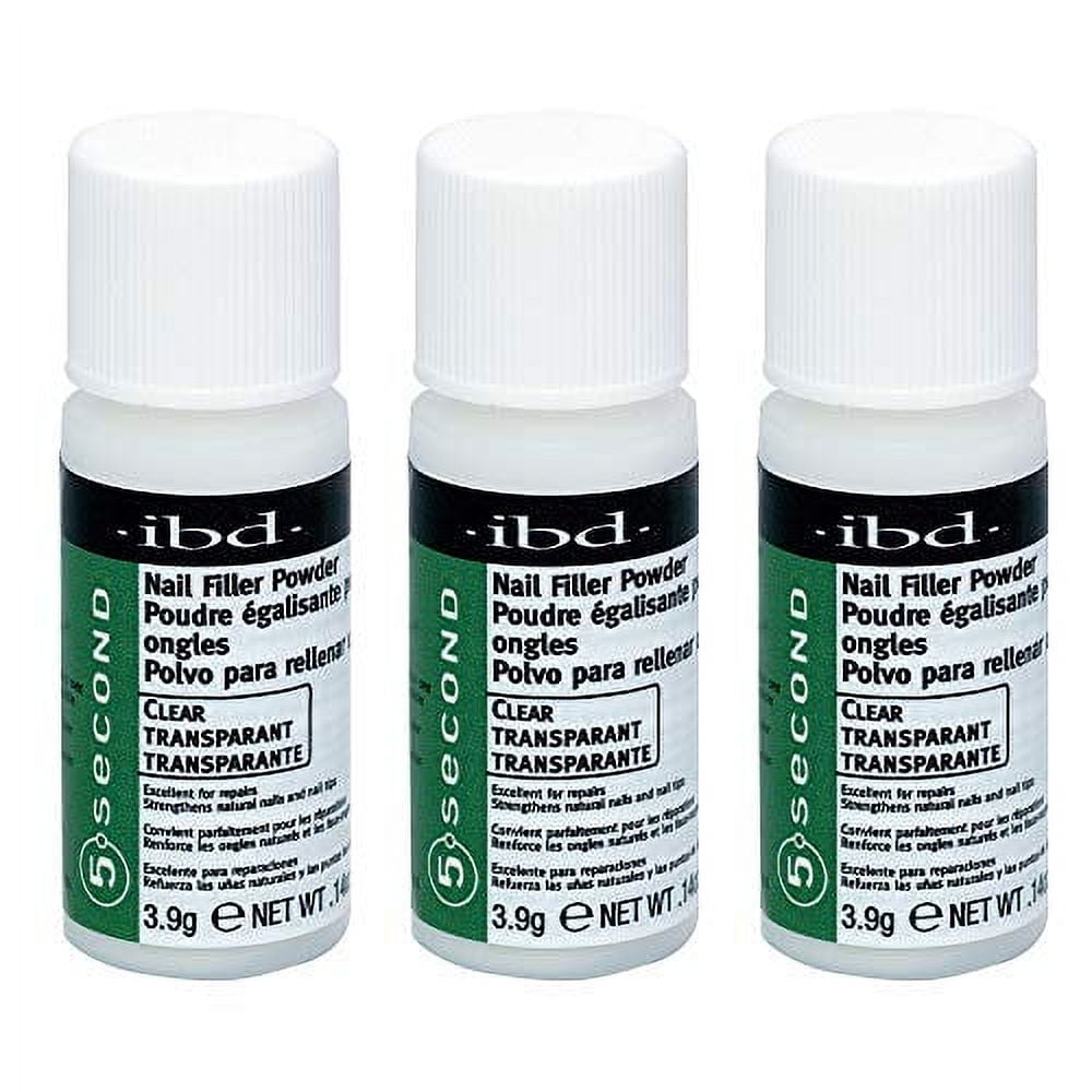 5 Second Nail Filler Powder for Cracked, Split, Damaged Nails 4 g, 3 ...