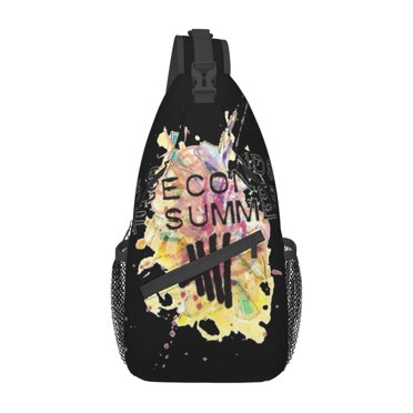 KL928 PU Leather Crossbody Backpack Sling Bag Shoulder Casual Daypack ...