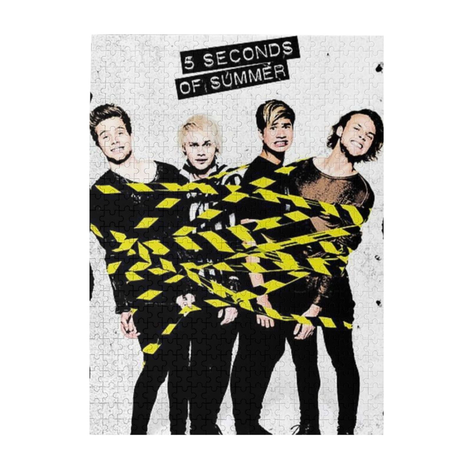 5 Seconds Of Summer 5sos 500 Piece Jigsaw Puzzle Wooden Puzzle Birthday ...