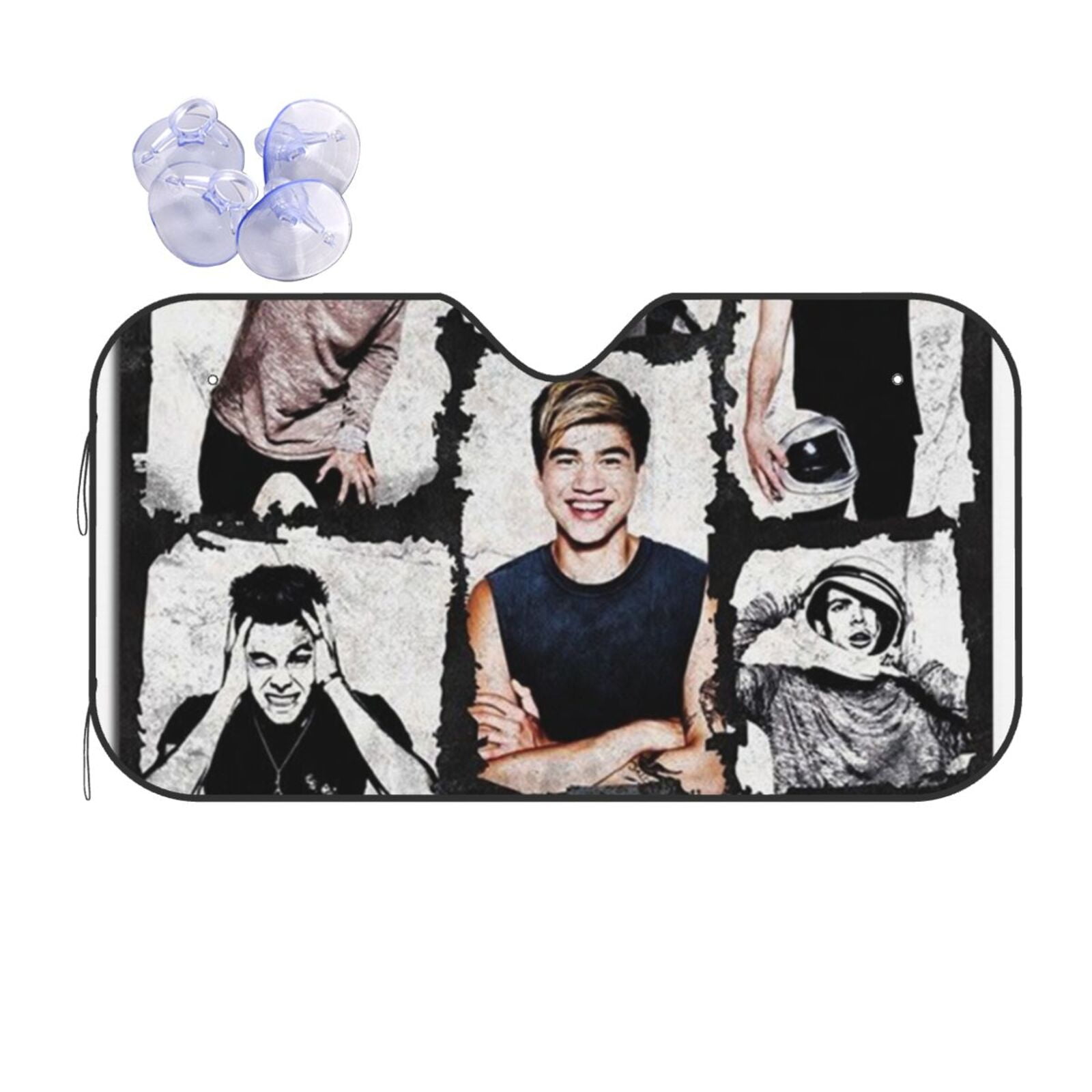 5 Seconds Of Summer 5sos Car Windshield Sun Shade Auto Front Window ...