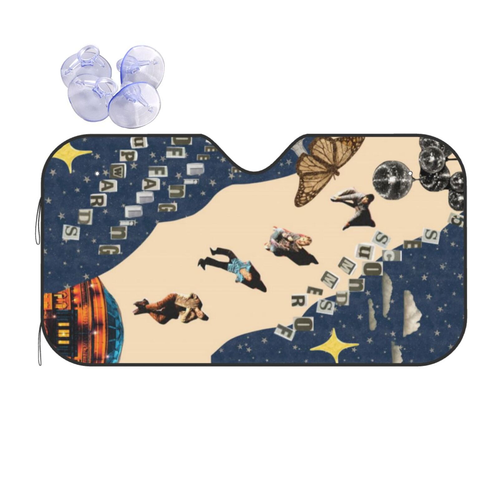 5 Seconds Of Summer 5sos Car Windshield Sun Shade Auto Front Window ...