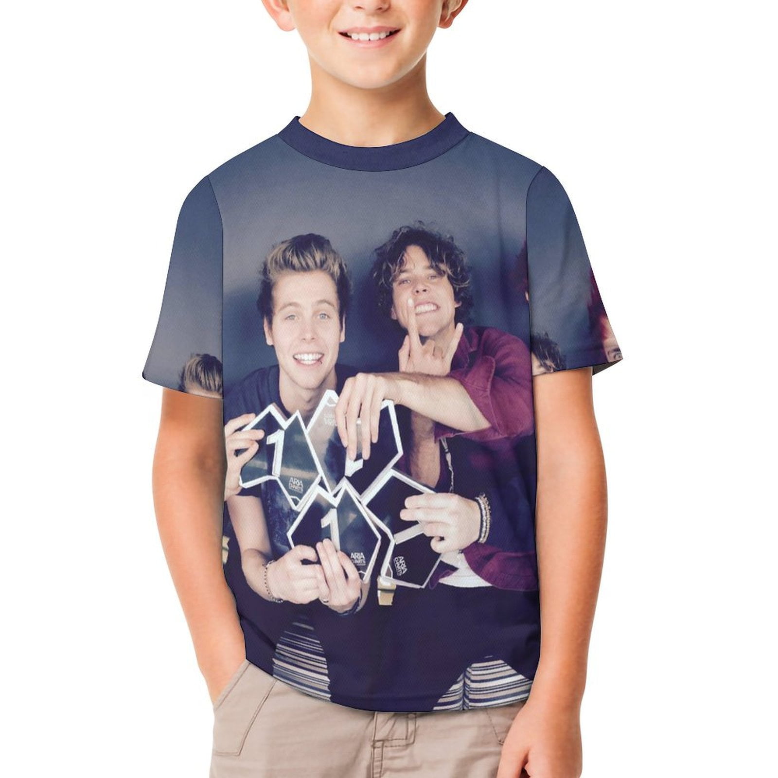 5 Seconds of Summer 5Sos Children's T-Shirt Short Sleeve T-Shirt ...