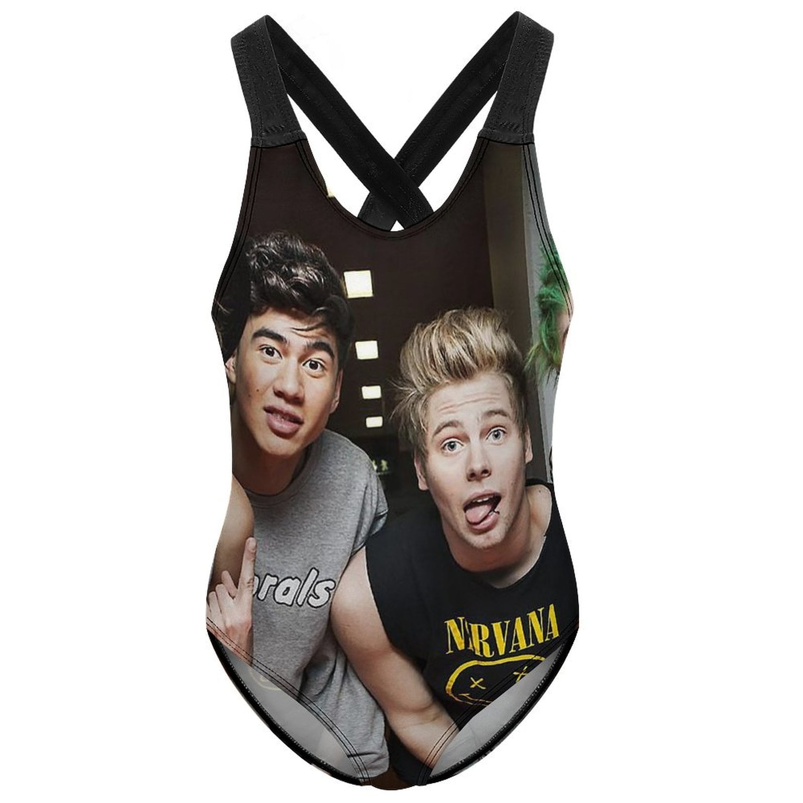 5 Seconds of Summer 5Sos Girls One-piece Swimsuit Beach Pool Kids ...