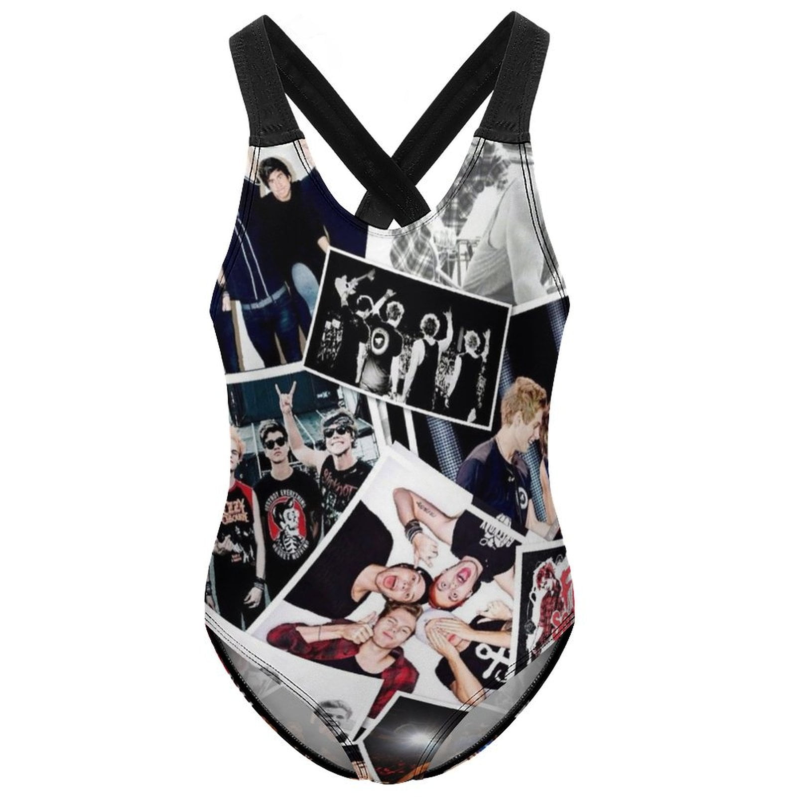 5 Seconds of Summer 5Sos Girls One-piece Swimsuit Beach Pool Kids ...