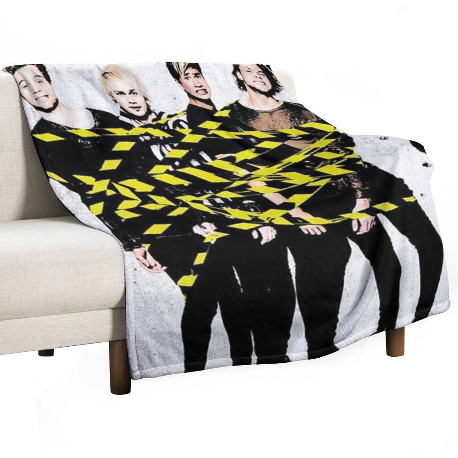 5 Seconds of Summer 5Sos Ultra-Soft Bed Blanket Anti-pilling Flannel ...