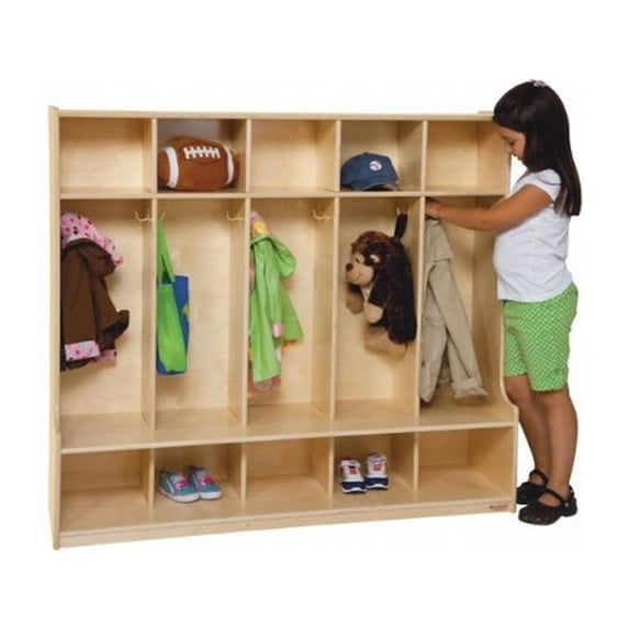 5 Section Offset Locker, 54"W - Walmart.com